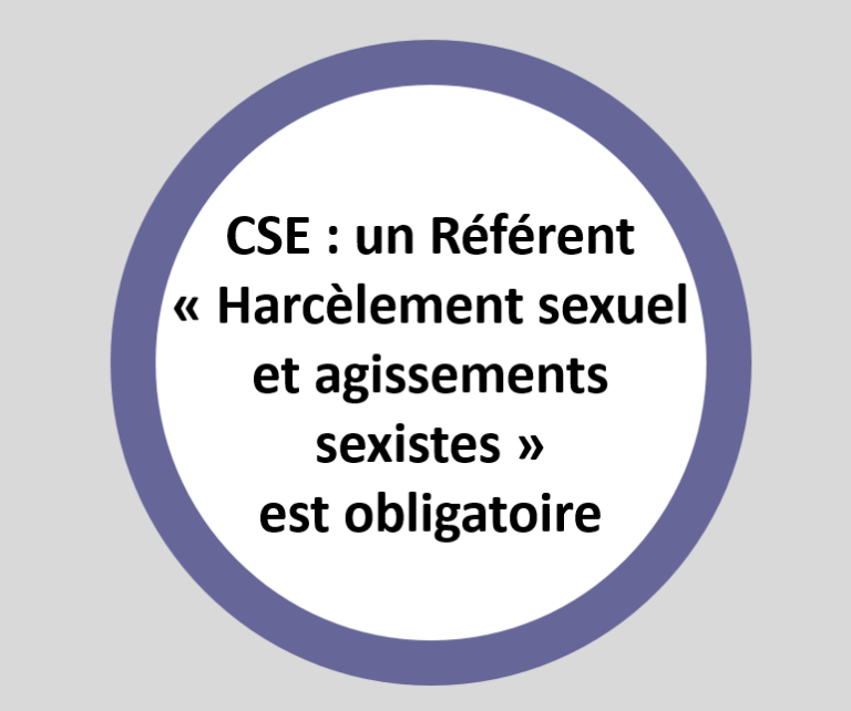 Nouveau Un Référent « Harcèlement Sexuel Et Agissements Sexistes